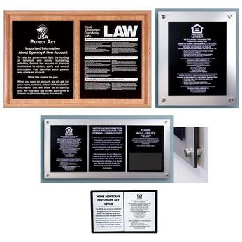 Bank Brochure Holders, Displays, Rate Boards, FDIC Signs - U.S. Bank ...