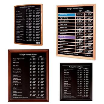 Bank Brochure Holders, Displays, Rate Boards, FDIC Signs - U.S. Bank ...